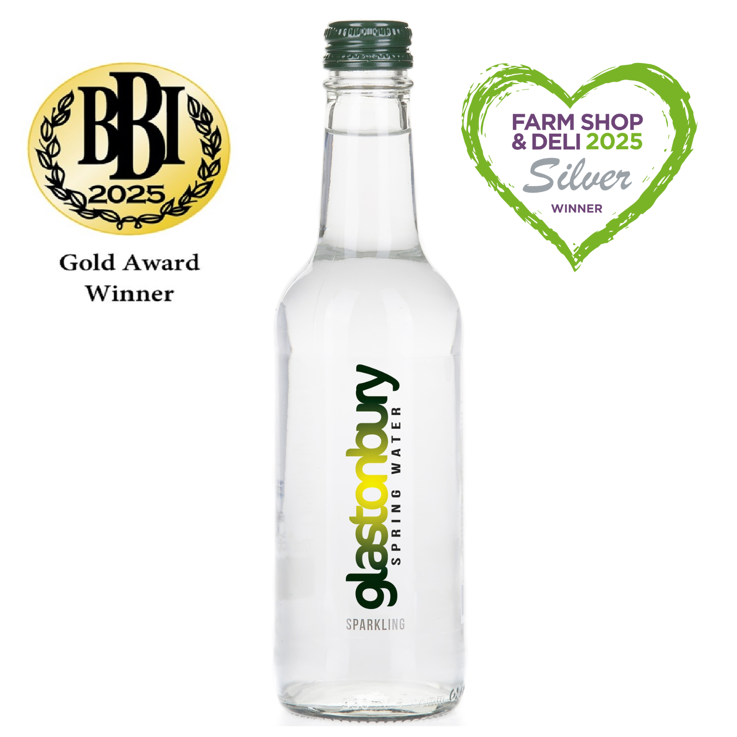 Glass Bottled Spring Water | 300ml | Glastonbury Spring Water