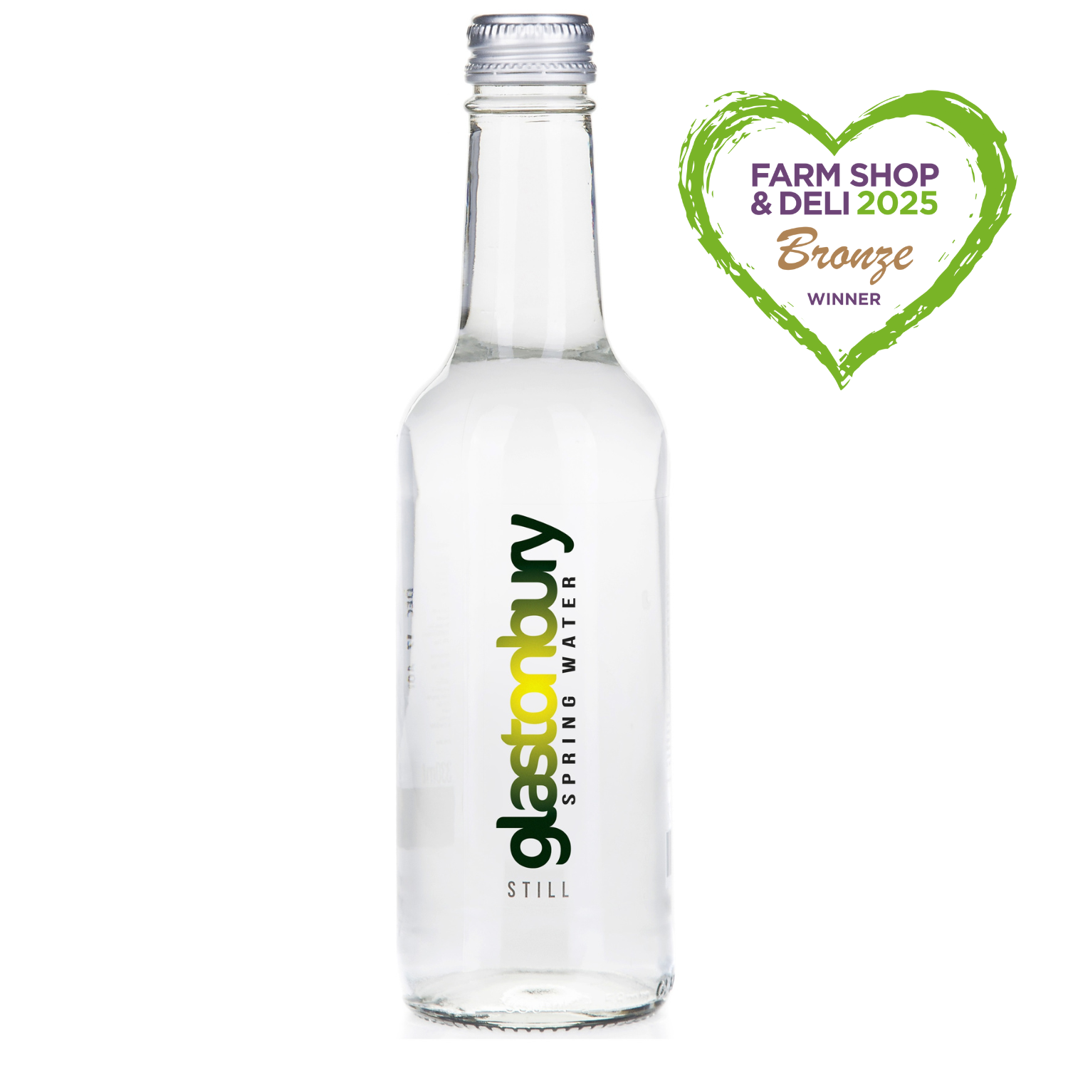 Glass Bottled Spring Water | 300ml | Glastonbury Spring Water