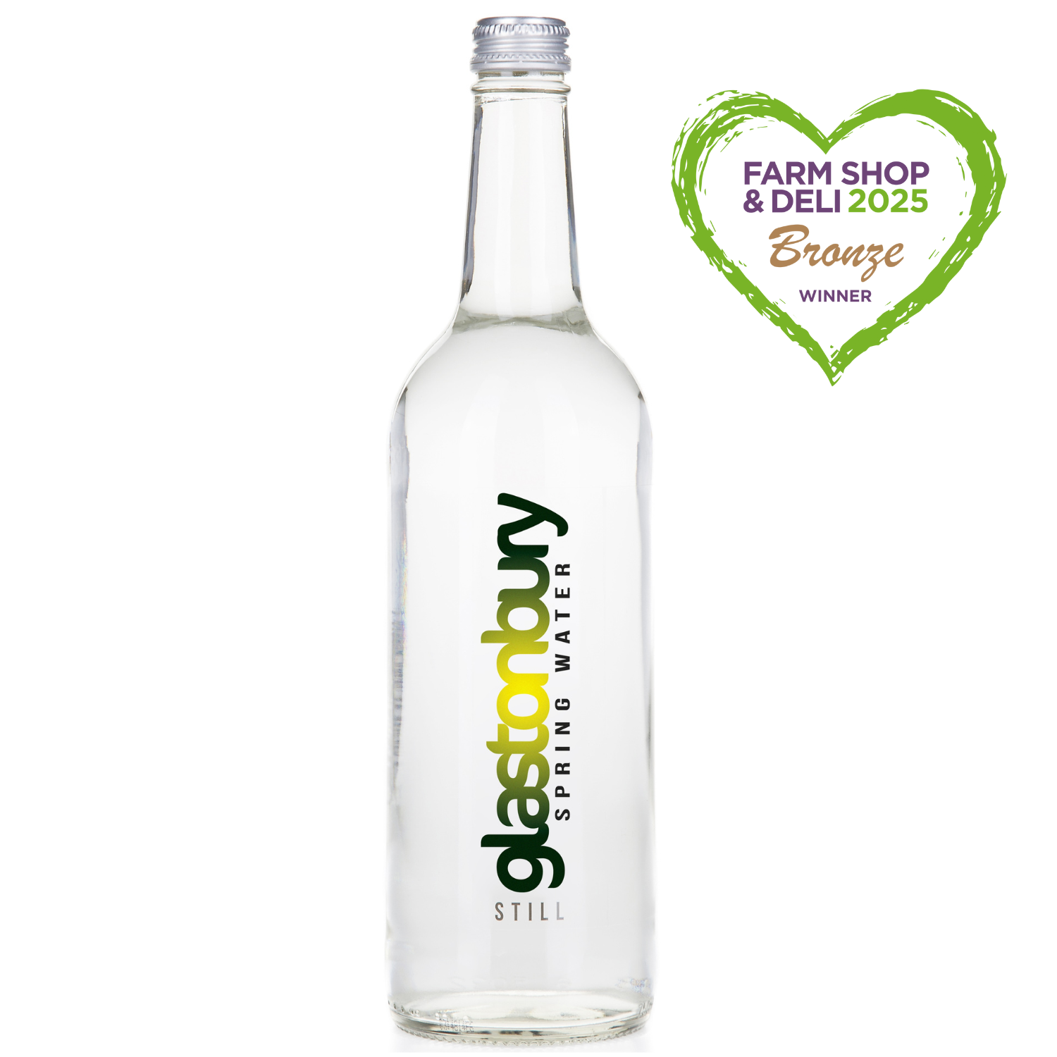Glass Bottled Spring Water | 750ml | Glastonbury Spring Water
